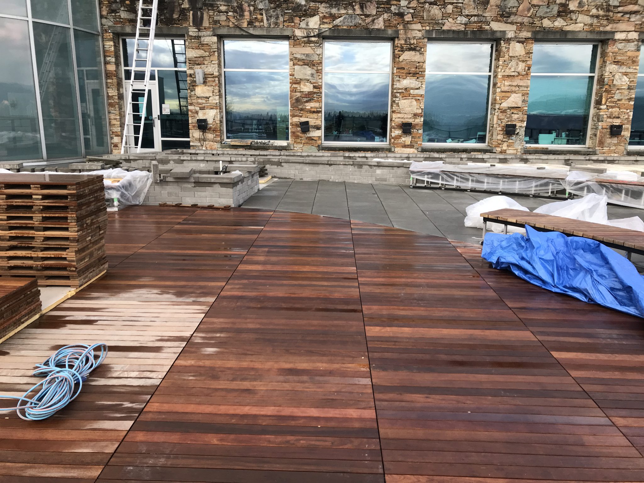 EA Rooftop Progress – Bearmark Design